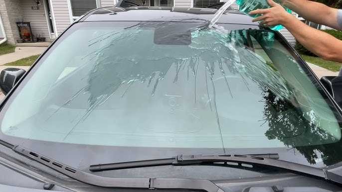 How To Make Car Glass Water Repellent At Home For Clear Visibility ...